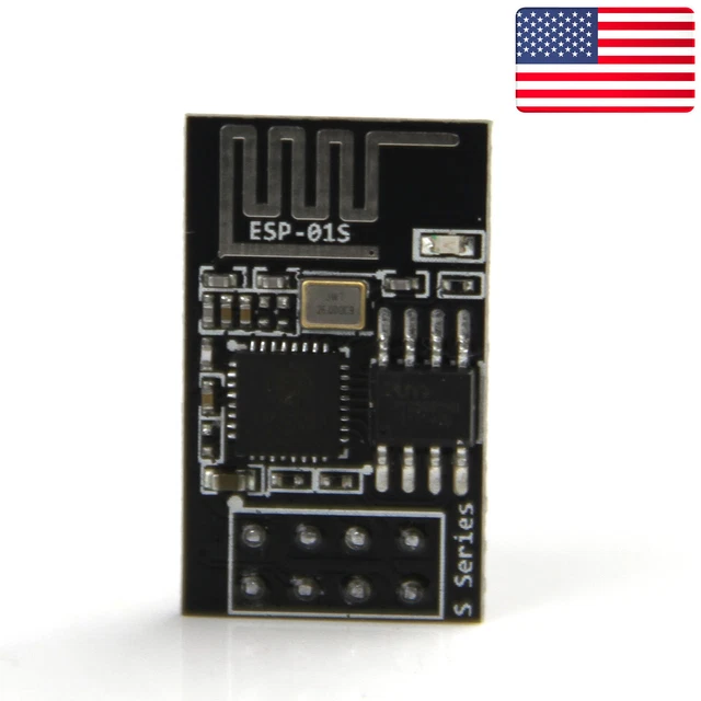 ESP-01S ESP8266 MODULE Wifi Serial Wireless for Arduino ESP-01 Updated ...