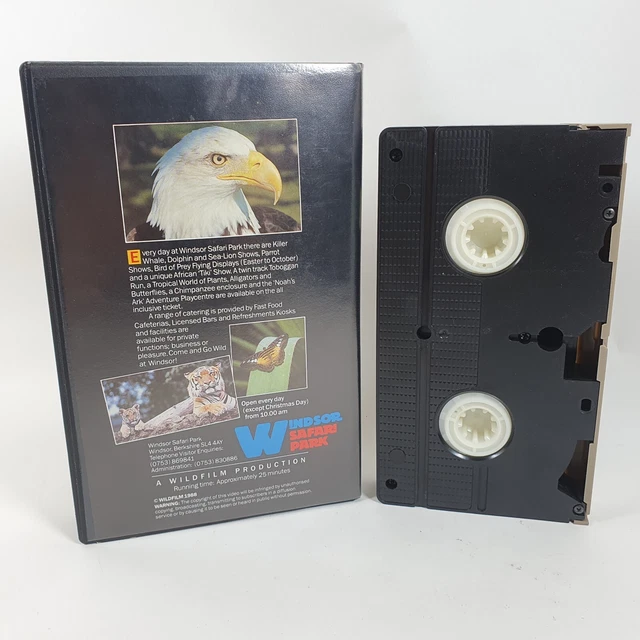 GO WILD AT Windsor VHS Video Cassette Tape Terry Nutkins Wildfilm 1988 ...