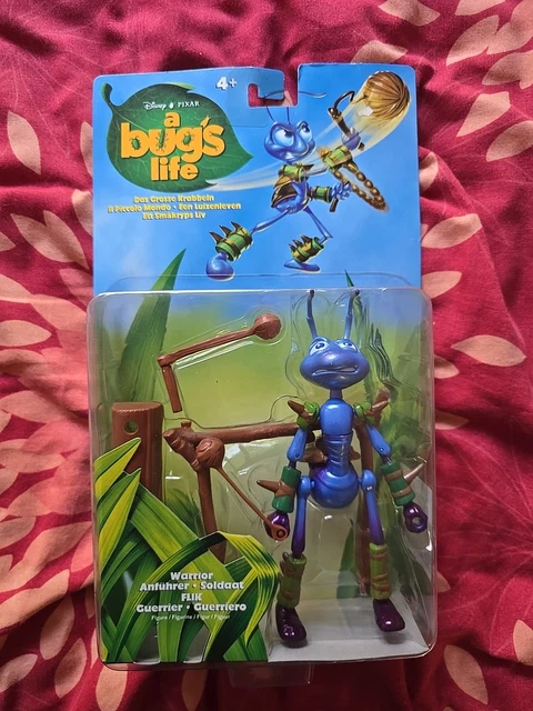 Mattel Disney Pixar A Bugs Life Warrior Flik Figure 8 10 Picclick Uk