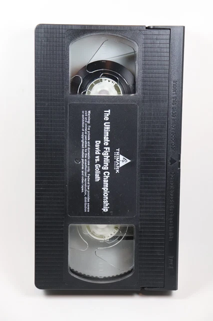 VHS THE ULTIMATE Fighting Championship 8 VIII David Vs. Goliath 1996 ...