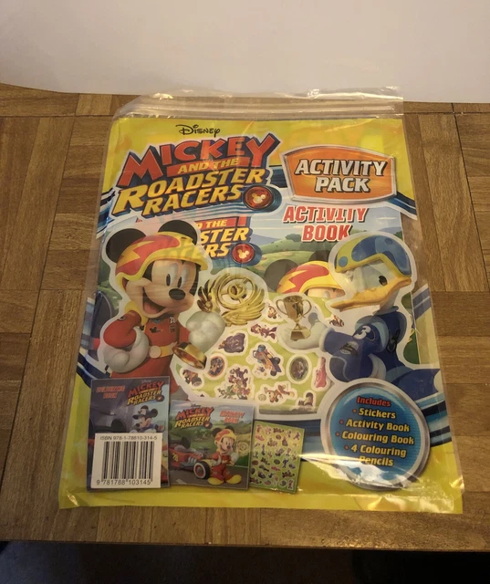 DISNEY MICKEY AND The Roadster Racers Activity Pack New Sealed £6.99 ...