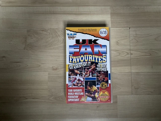 WWE / WWF UK Fan Favourite VHS - Rare £6.00 - PicClick UK