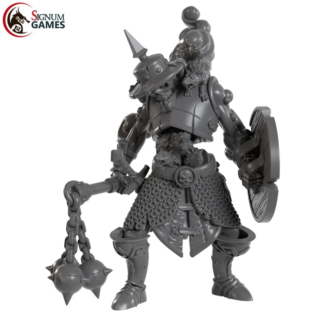 UNDEAD PLAGUE FIGHTER Rat Berserk DnD 3D Printed Resin Miniature Signum ...