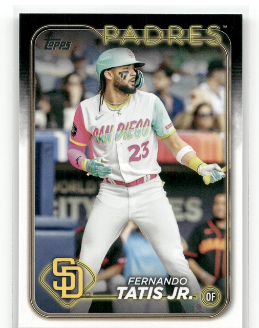 MAGLIETTA FERNANDO TATIS JR 2024 Topps Series 1 #23 San Diego Padres ...
