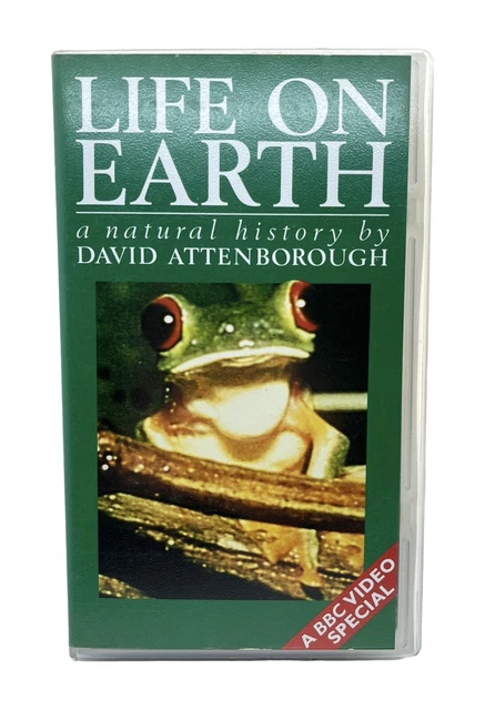 LIFE ON EARTH DAVID ATTENBOROUGH VHS £4.99 - PicClick UK