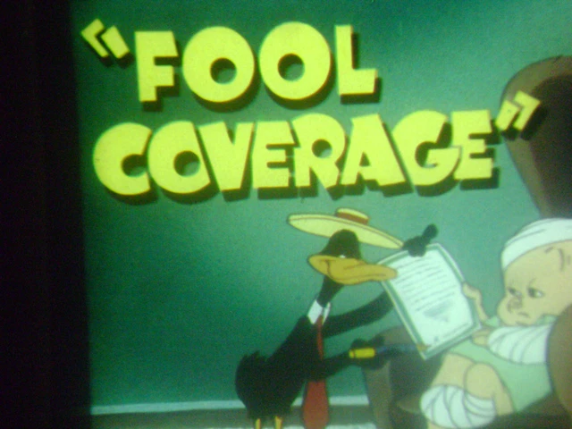 16 MM CARTOON: " Fool Coverage " 1952 Ib Tech £129.70 - PicClick UK