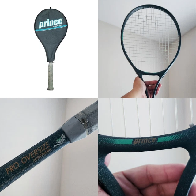 VTG RARE PRINCE Pro Oversize Aerodynamic Tennis Racquet with Cover ...