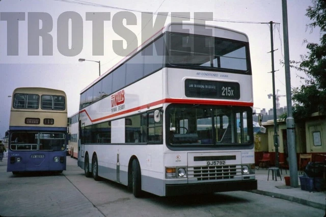 35MM SLIDE HONG KONG Mitsukoshi Dennis Dragon Duple GJS3659 1998 ...