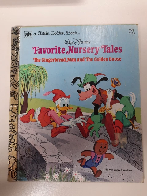 A LITTLE GOLDEN Book Walt Disney's Favorite Nursery Tales (1977) $5.00 ...