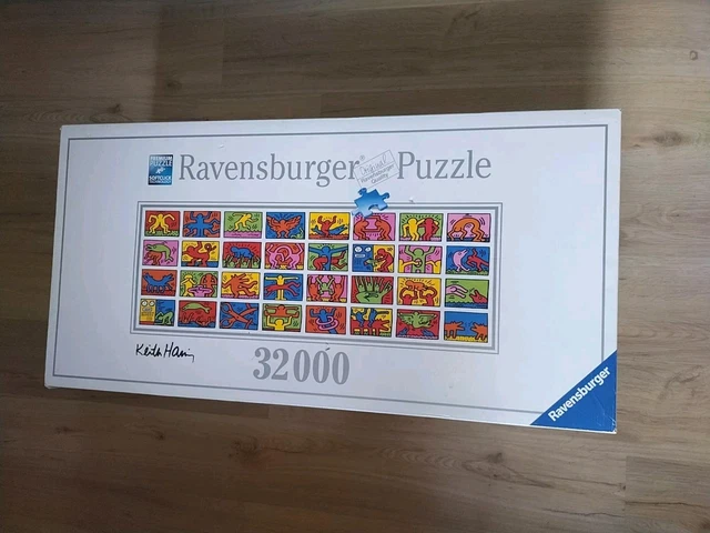 RARITÄT RAVENSBURGER PUZZLE 32.000 Teile Keith Haring Wie Neu 100% Komplett EUR 999,00 - PicClick DE