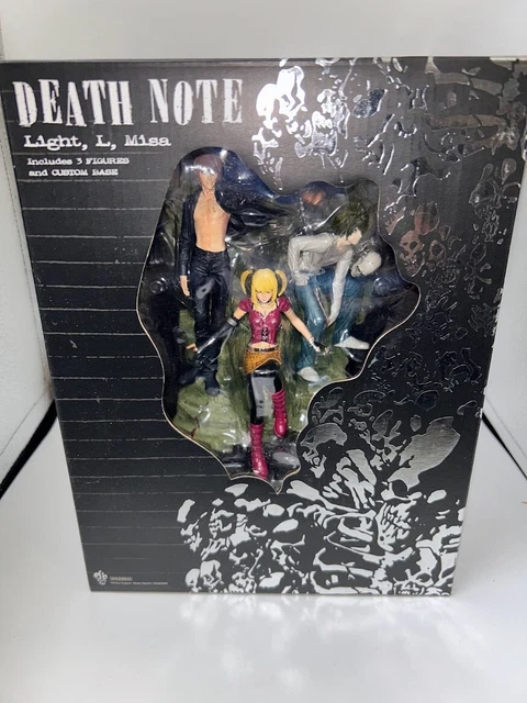 DEATH NOTE DIORAMA Figure Light Yagami L Misa Amane Toy Kodansha ...
