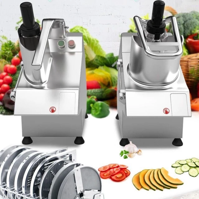 VC65MS COMMERCIAL VEGETABLE Cutter Electric Vegetable Slicer Dicing 250 ...