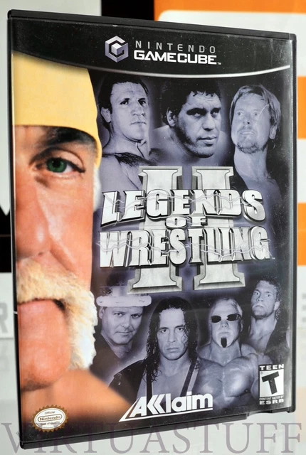 WWF LEGENDS OF Wrestling II, 2, Nintendo GameCube, USA America Market ...