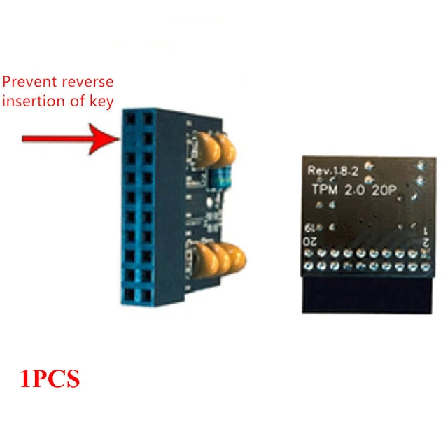 20 PIN TPM 2.0 Module Trusted Platform For ASUS TPM-L R2.0 Pro LPC AOM ...