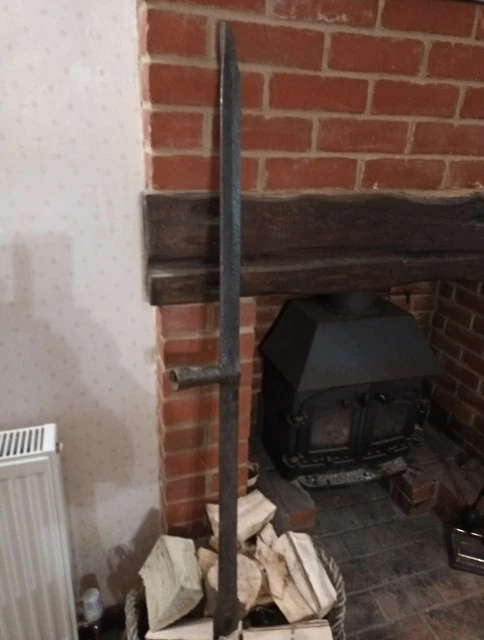 VINTAGE RARE Hand Forged Large Shipwrights Mortice Twybill £70.00 ...