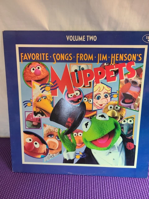 FAVORITE SONGS FROM Jim Henson's Muppets Volume Two LP, RARE $43.00 ...
