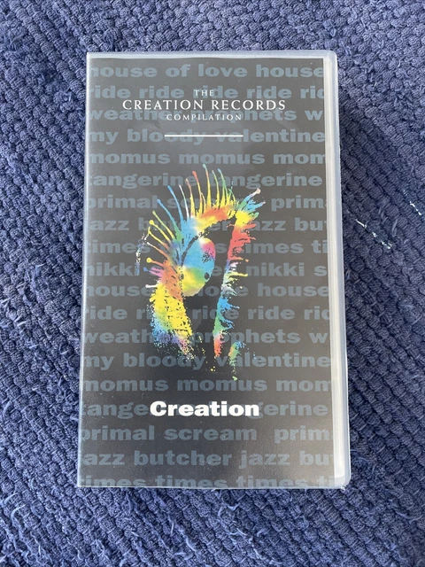 CREATION RECORDS COMPILATION VHS Video Ride House Of Love Primal Scream ...