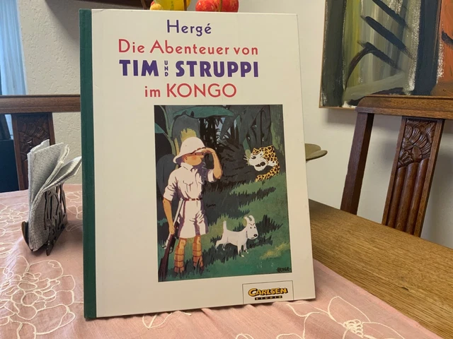 LE AVVENTURE DI Tim e Struppi Tim in Congo Hergé Carlsen Classic EO EUR ...
