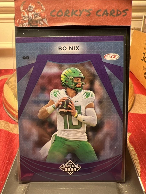 BO NIX 2024 SAGE All Rookie Team Viola #108 • BRONCOS EUR 0,91 ...