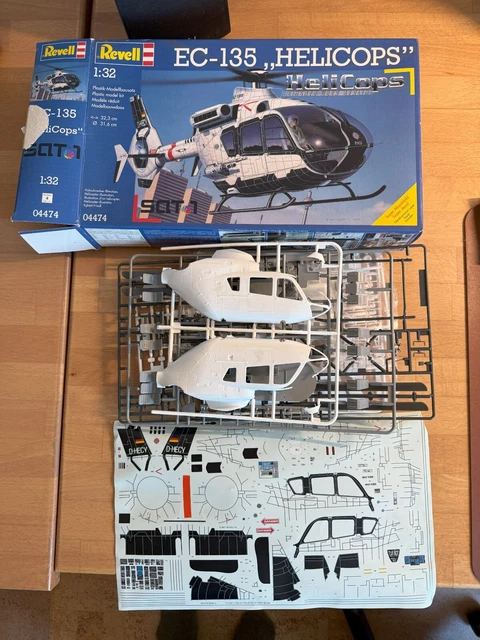 EC-135 HELICOPS VON Revell Maßstab 1:32 EUR 11,00 - PicClick DE