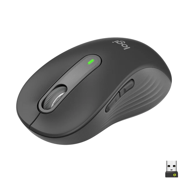 LOGITECH - SIGNATURE M650 L Full-size Wireless Scroll Mouse with Silent ...