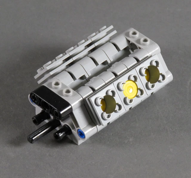 LEGO® TECHNIC ENGINE block V6 engine cylinder piston spare part ...