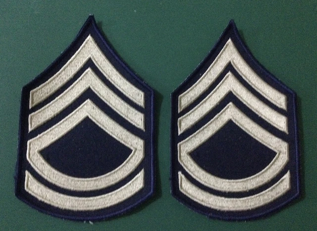 REPRODUCTION WW2 US Army Technical Sergeant Rank Pair £6.00 - PicClick UK