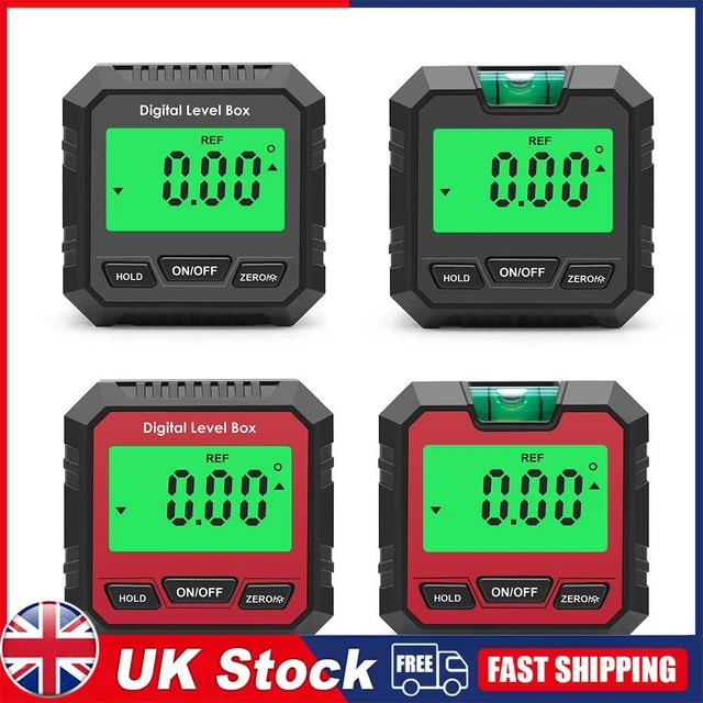 360° DIGITAL MAGNETIC Protractor Angle Finder Gauge Inclinometer Level Meter UK £11.54 - PicClick UK