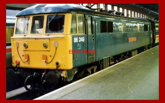 PHOTO BR Class 86 Electric Loco No 86 249 A £1.45 - PicClick UK