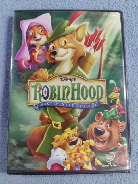 NEW SEALED DISNEY'S Robin Hood Most Wanted Edition Dvd £9.11 - PicClick UK