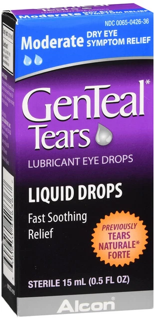 GENTEAL TEARS LUBRICANT Eye Drops 15Ml EUR 15,42 - PicClick FR