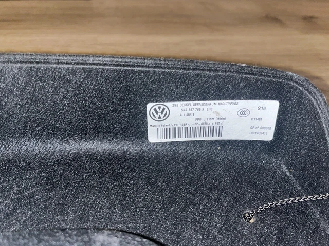 GENUINE VOLKSWAGEN VW Tiguan Mk2 2016-2023 Parcel Shelf Load Cover ...