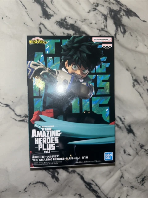 MY HERO ACADEMIA Deku Izuku Midoriya Amazing Heroes Plus Vol 1 Banpresto Figure £17.36 - PicClick UK