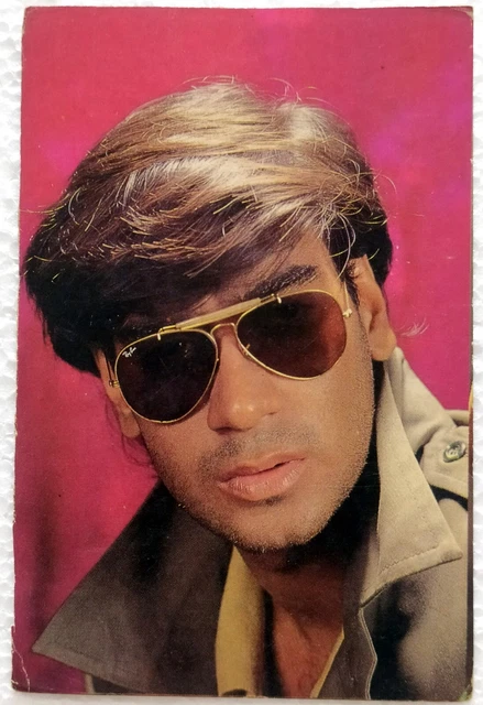 BOLLYWOOD ACTOR AJAY Devgan Devgn Beautiful Old Original Post card ...