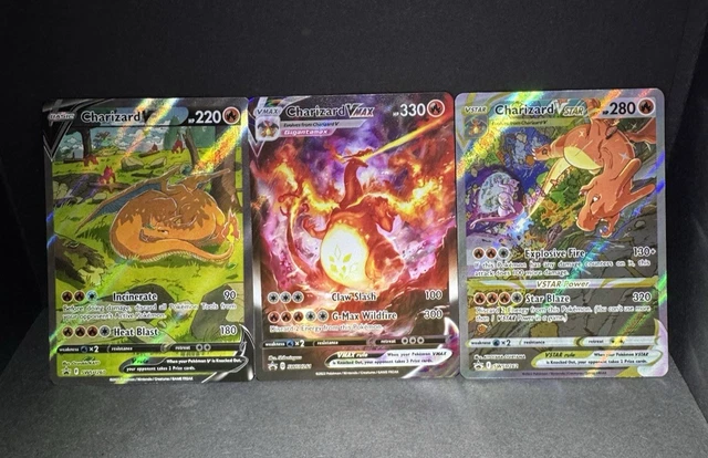 POKEMON CHARIZARD UPC Promo Karten Charizard Vstar V VMAX SWSH #260 ...