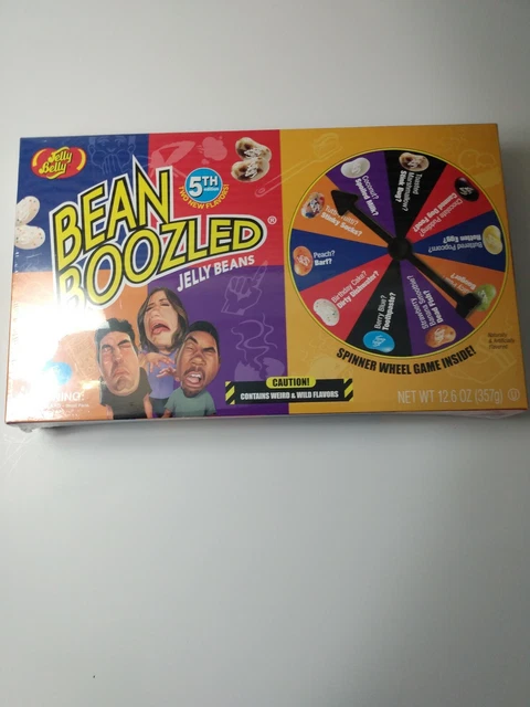 JELLY BELLY BEAN BOOZLED Spinner Board Game EUR 23,52 - PicClick FR