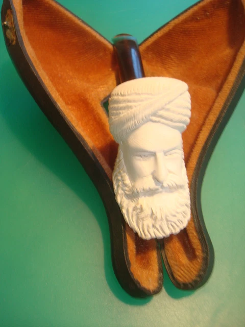 PIPE SULTAN ÉCUME de mer ancienne étui 300dc22 EUR 49,00 - PicClick FR