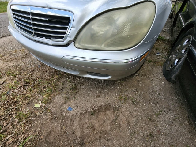 1999-00-2001-2002 MERCEDES-BENZ W220 S430 S500 Left Front Bumper Molding Silver $100.63 ...