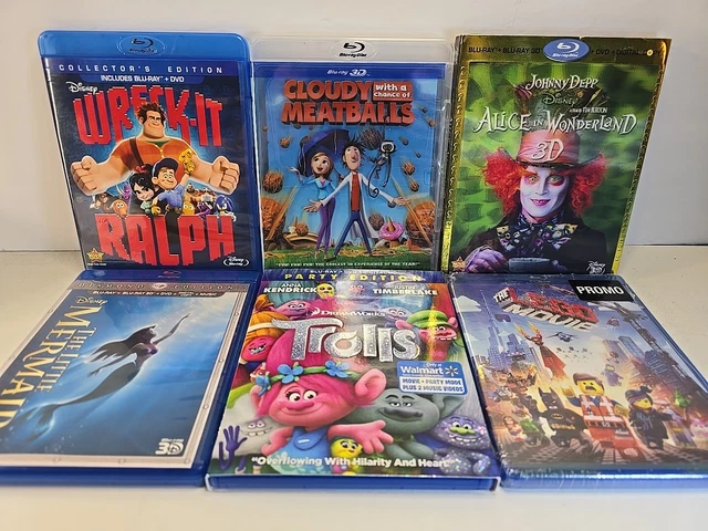 LOT OF 6 Kids Movies Blu Ray Only £23.68 - PicClick UK
