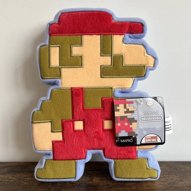 WORLD OF NINTENDO - Super Mario 8-Bit Pixel Retro Plush - With Tag 2015 ...