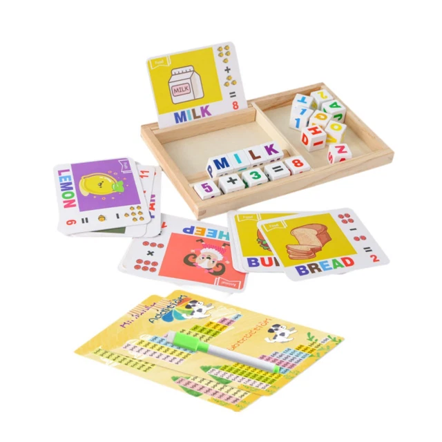 JEU DE CARTES mathématiques flash Jouet cognitif pour la petite enfance ...