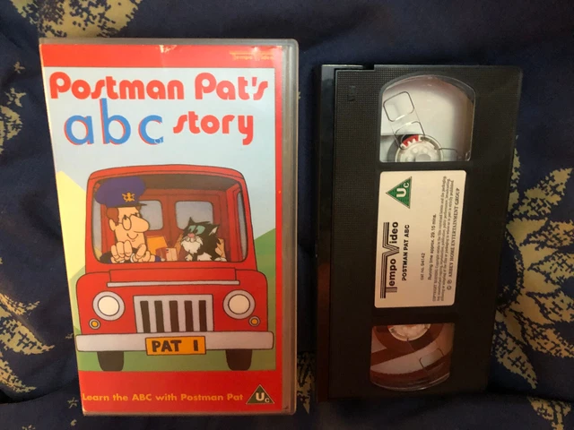 RARE - POSTMAN Pat’s ABC Story UK PAL VHS Video £19.99 - PicClick UK