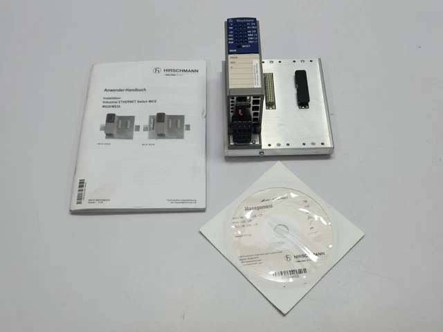 HIRSCHMANN MS20 MÄUSE Switching Modul MS20-0800SAAEHH05.0.02 EUR 363,29 ...