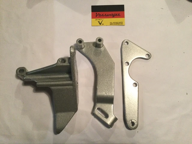 VW GOLF JETTA MK2 GTI 8v 16v CORRADO POWER STEERING PUMP LOWER BRACKETS ...