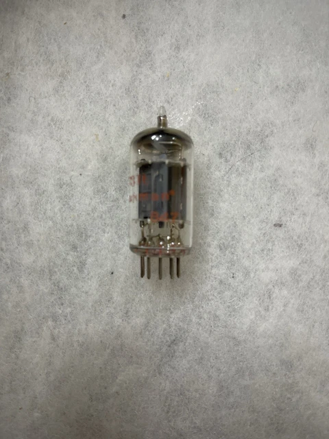 AMPEREX 7316 ECC186 12AU7 Long Plate NOS Tested D Foil Getter Super ...