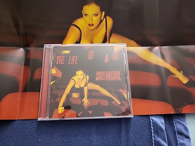 TAYLOR SWIFT THE Life of a Showgirl It's Frightening Edition CD ...
