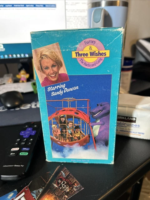 BARNEY & THE Backyard Gang Three Wishes Starring Sandy Duncan VHS Tape ...