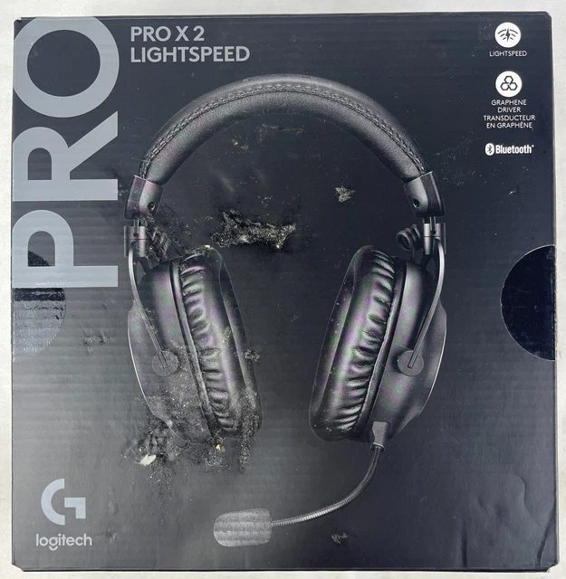 LOGITECH G PRO X 2 Lightspeed Wireless Gaming Headset: Detachable Boom ...