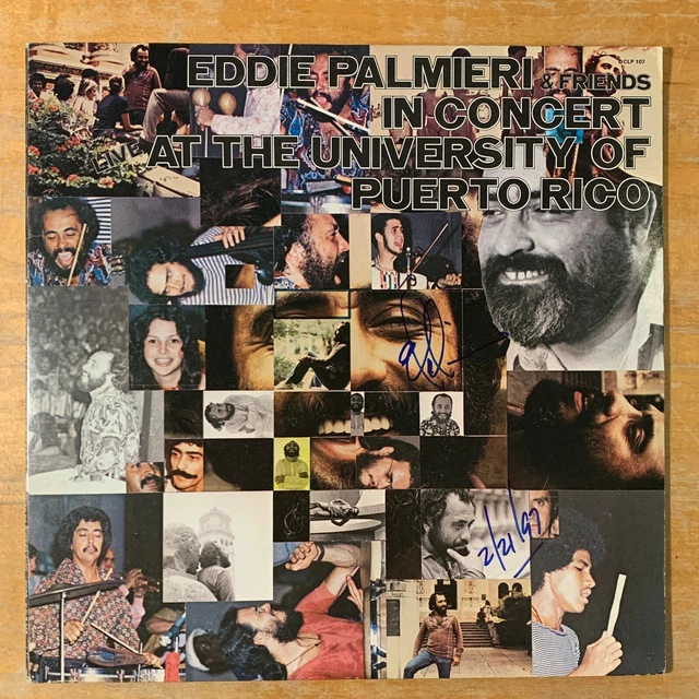 EDDIE PALMIERI - En concert à Porto Rico - COCO - LP de salsa jazz ...