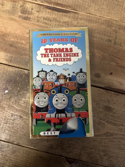 10 YEARS OF Thomas The Tank Engine And Friends VHS Collector’s Edition ...